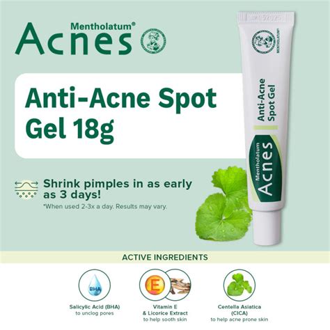 Acnes Anti Acne Spot Gel 18g Lazada Ph