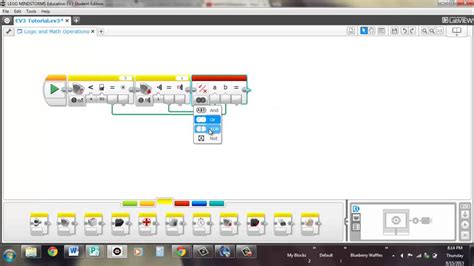 22 Ev3 Programming Logic Operations And Math Youtube