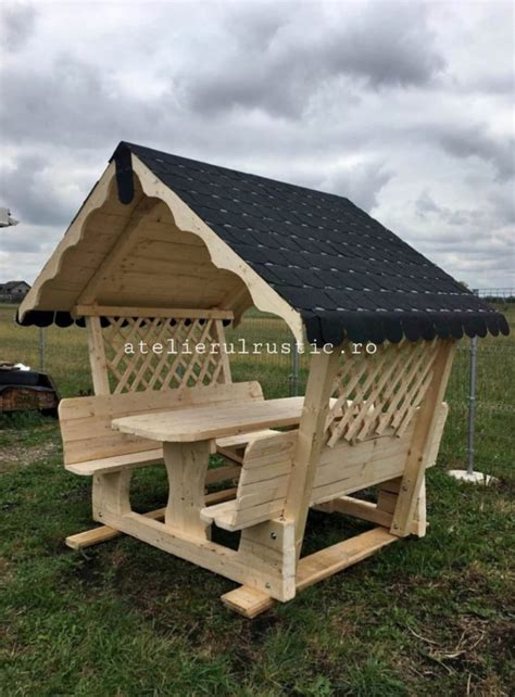 Foisor Din Lemn Rustic