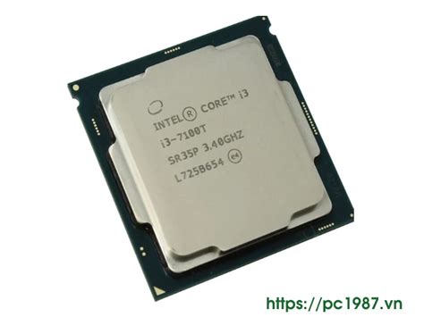 Cpu Intel Core I3 7100t 3 40ghz 3m 2 Cores 4 Threads Pc1987
