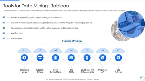 Tools For Data Mining Tableau Ppt File Infographics Presentation