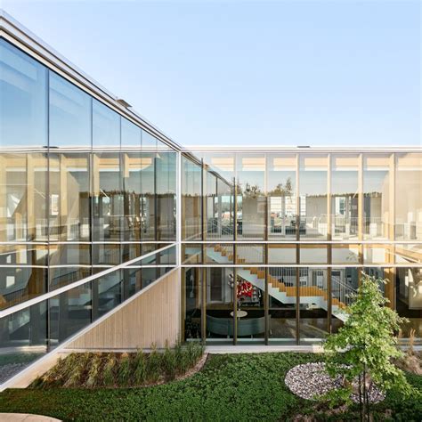 Hemsworth Architecture Wraps Mass Timber Factory In Cedar Slats