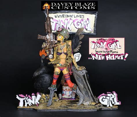 Everybody Loves Tank Girl W Helmet Action Figure By Daveyblazecustoms On Deviantart