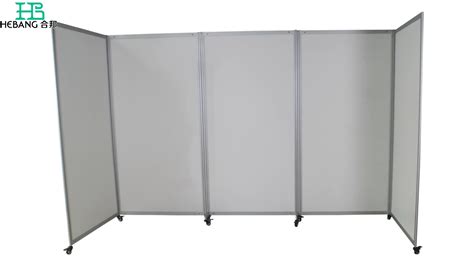 绒布屏风折叠展板带轮子广告宣传展示板书法字画作品展示折叠展板 阿里巴巴