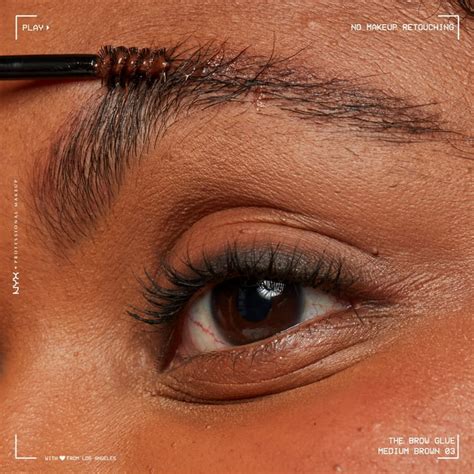 Nyx Professional Makeup The Brow Glue Extreme Hold Tinted