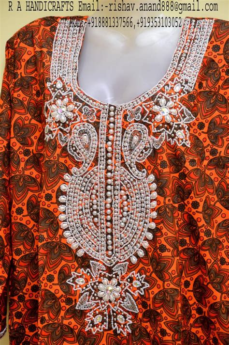 rishabh anand on linkedin hand embroidery ladies kurti interested