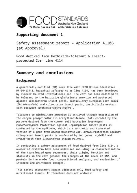 docx a1106 appr sd1 food standards australia new web viewthis