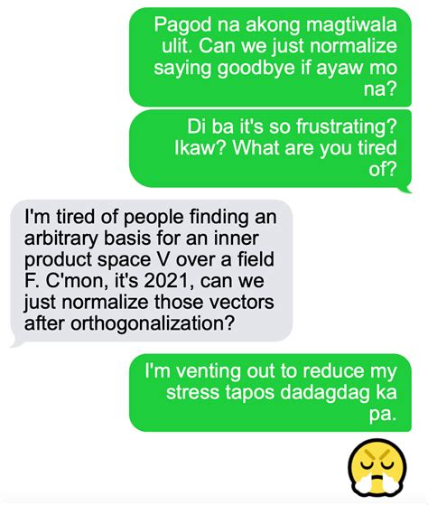 Can We Just Normalize Making Linear Math Major Be Like
