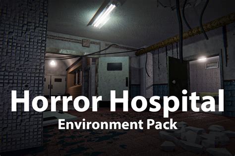 Horror Hospital Environment Pack 3d Industrial Unity Asset Store