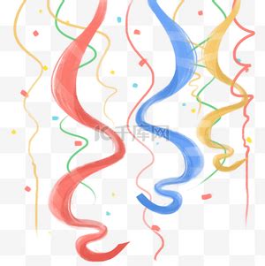 庆祝背景彩带素材图片免费下载 千库网
