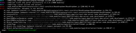 [nextjs] document is not defined ssr · issue 2958 · lumada design hv