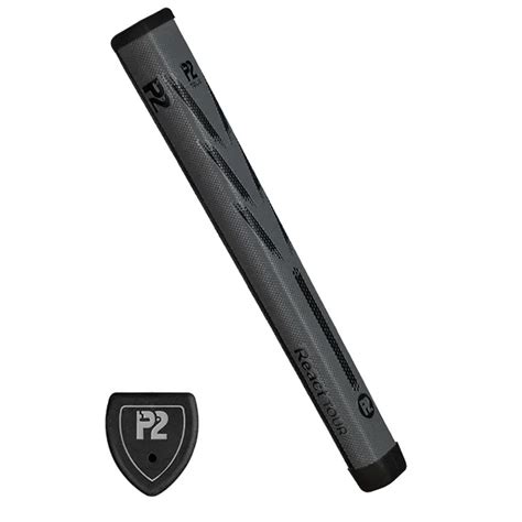 p2 react tour putter grip grey scottsdale golf