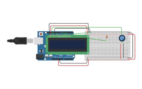 Circuit Design 2 Tabla Ascii Tinkercad