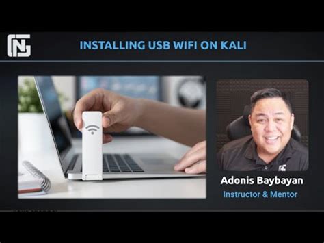 Installing USB WIFI On A Kali Linux Virtual Machine YouTube