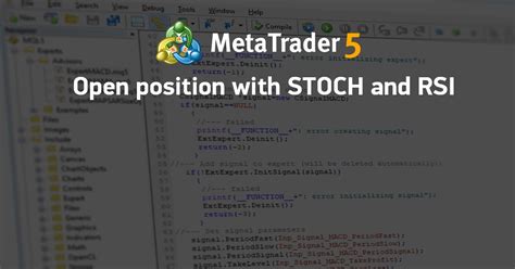 Free Download Of The Open Position With Stoch And Rsi Indicator By Reizamv For Metatrader 4