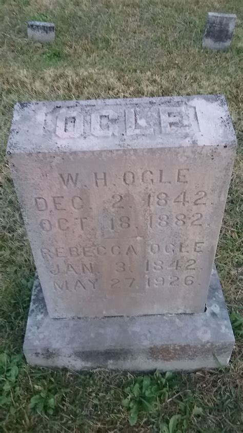 William Hercules Ogle 1842 1882 Find A Grave Memorial