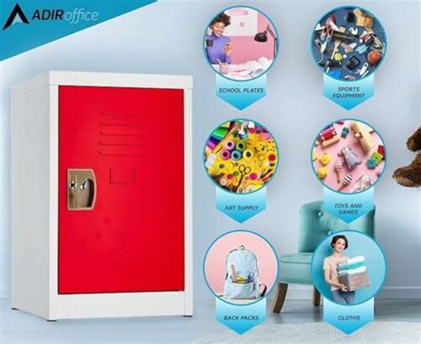 Alpine Adi629 02 Red Locker Single Tier 24in H X 15inw For Home