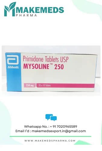 250mg Mysoline Tablets At Rs 90box Primidone Tablets In Nashik Id