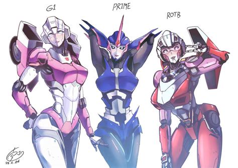 Arcee In 3 Generations By Dinorex778 On Deviantart