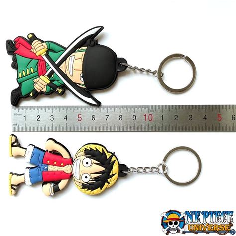 One Piece Luffy Keychain CM PVC Official One Piece Merch Collection One Piece Universe