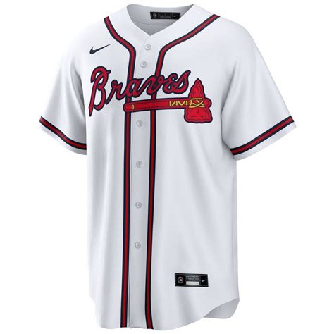 Nike Baseballtrikot Atlanta Braves Home Baseball Jersey