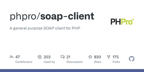 Github Phprosoap Client A General Purpose Soap Client For Php