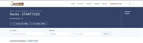 Sneha V On Linkedin Just Wrapped Up My First Codechef Contest With