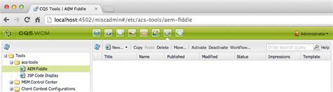 Aem Fiddle Tool Aem Tutorials For Beginners