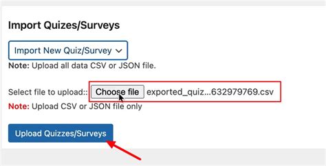 How To Import And Export Quizzes With Export And Import Addon