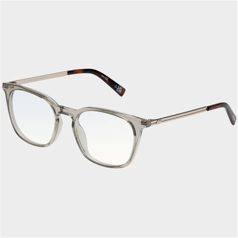 Huzzah Eucalyptus Uni Sex D Frame Blue Light Le Specs