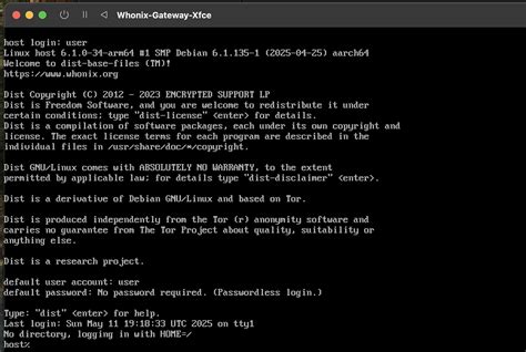 Whonix Gateway Xfce Issue Unsupported Platforms Whonix Forum