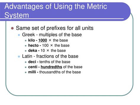 PPT Introduction To The Metric System PowerPoint Presentation Free Download ID 5826685