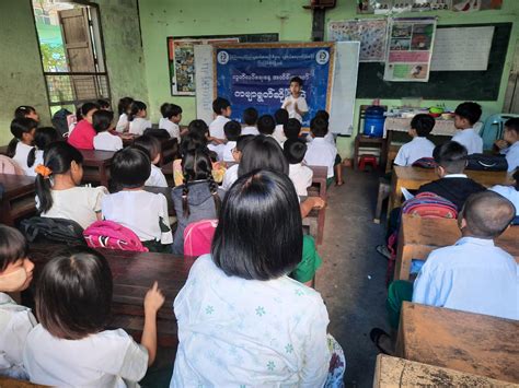 ကြည့်မြင်တိုင်မြို့နယ် အ လ က ၂ ကျောင်း၌ လွတ်လပ်ရေးနေ့အကြို ဟောပြောပွဲ၊ ကဗျာရွတ်ဆိုပြိုင်ပွဲန