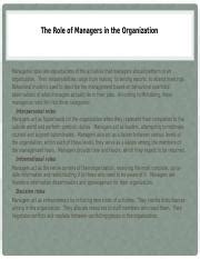 DECISION MAKING BIASES AND ERRORS Pptx The Role Of Managers In The Organization Managerial