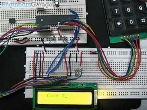 Video Interfacing Keypad With Microcontroller AT C Microcontrollers Interfacing