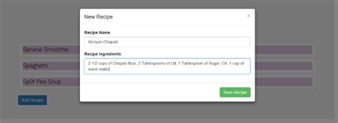 How To Build Freecodecamps Recipe Box Using React And Local Storage
