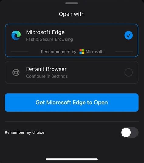 Microsoft Is Now Pushing Its Edge Browser Not Just In Windows But In IOS