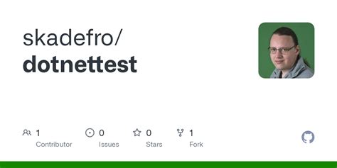 Github Skadefrodotnettest