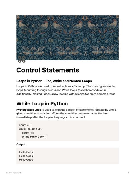 Python Loops With Pattern Problems Pdf Control Flow Computing
