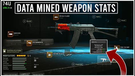 MW Weapon Stats MINED SYM GG My New Loadouts YouTube
