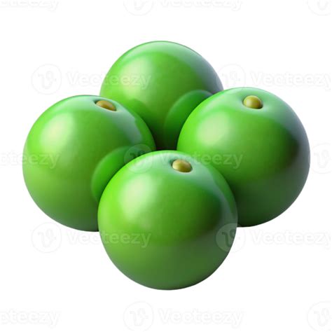 Green 3d Sphere Cluster Illustration 53812450 Png