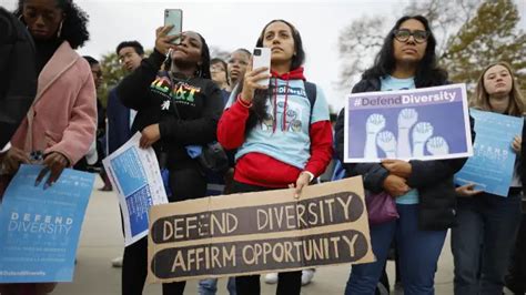 Supreme Court Rejects Affirmative Action At Colleges Says Schools Can