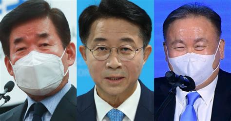 김진표·이상민·조정식 출마여소야대 이끌 차기 국회의장은
