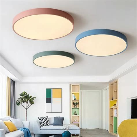 ไฟเพดาน Led ทันสมัย ไฟเพดานห้องนั่งเล่นห้องนอนไฟทางเดินระเบียง Led โคมไฟติดเพดานห้องครัวไฟติด