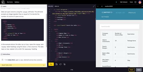 Can The `colspan` Attribute Only Be Used Within ` ` Tags Html Faq