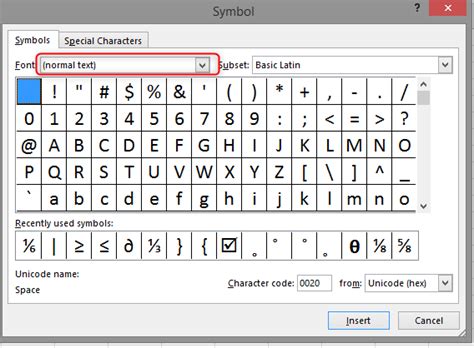 how to insert special characters in excel basic excel tutorial