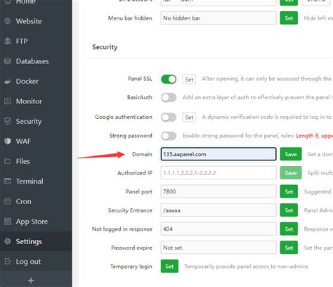 How Add 7800 To Domain Aapanel Free Hosting Control Panel One