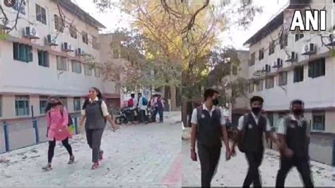 After Hijab Dispute Verdict School Colleges Reopened In Udupi With