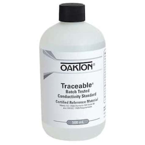 Conductivity Solution Ec Tds Calibration Precision 500ml Oakton North