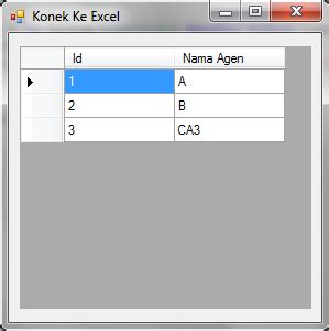 Cara Koneksi Vb Ke Excel